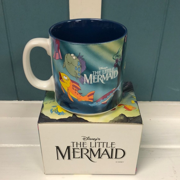 Disney | Dining | New Vintage 9899 Disney Authentic The Little Mermaid ...